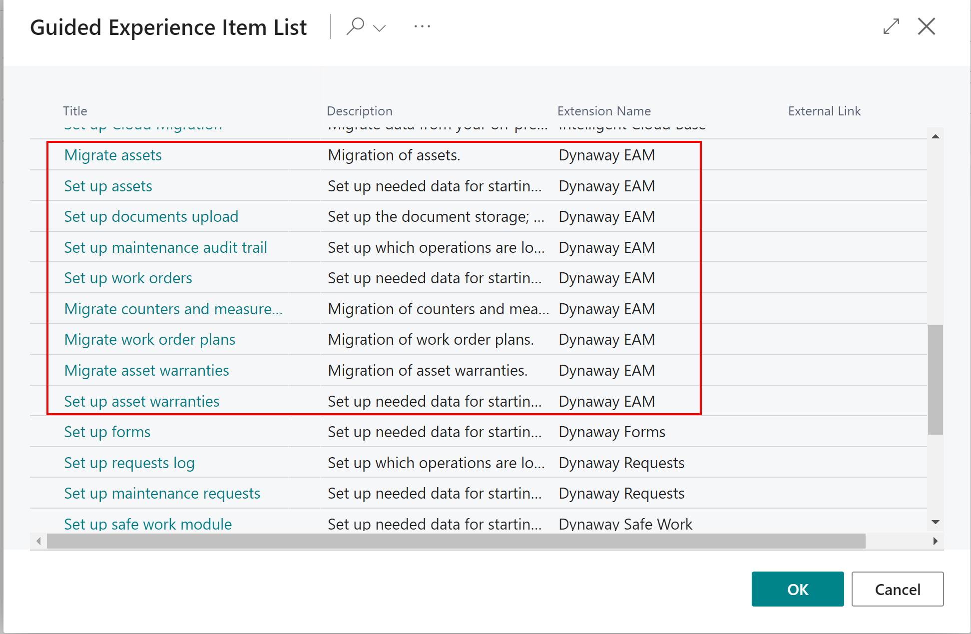 Speed Up Implementation of Dynaway EAM for Business Central
