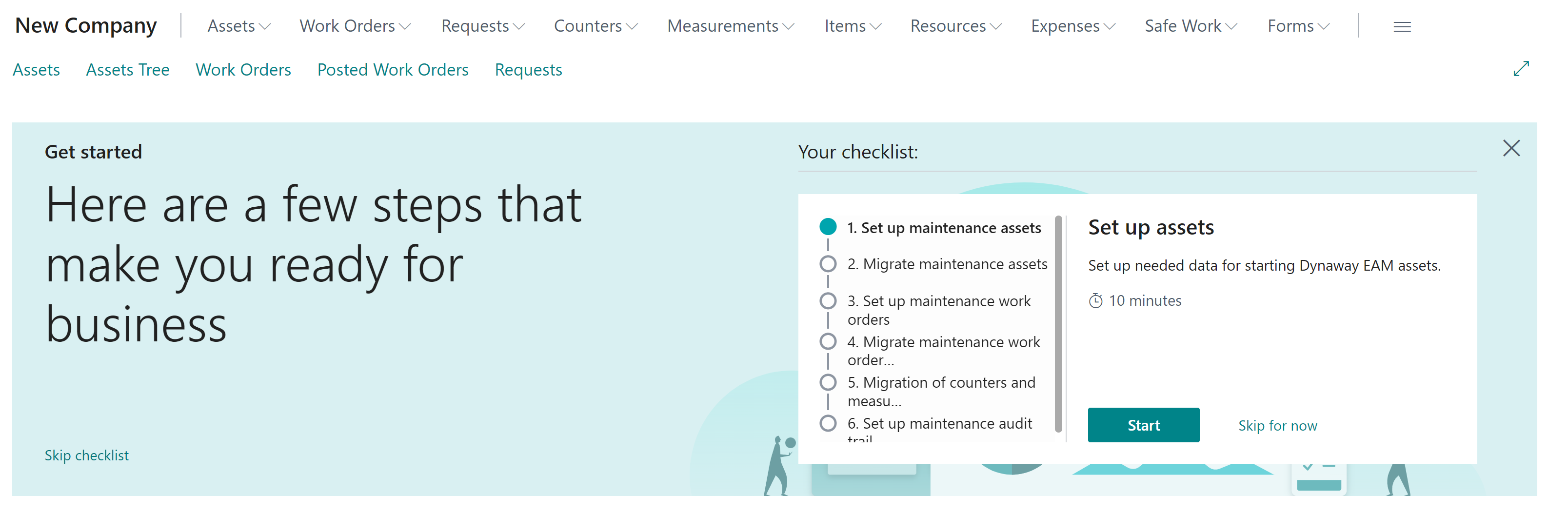 Speed Up Implementation of Dynaway EAM for Business Central
