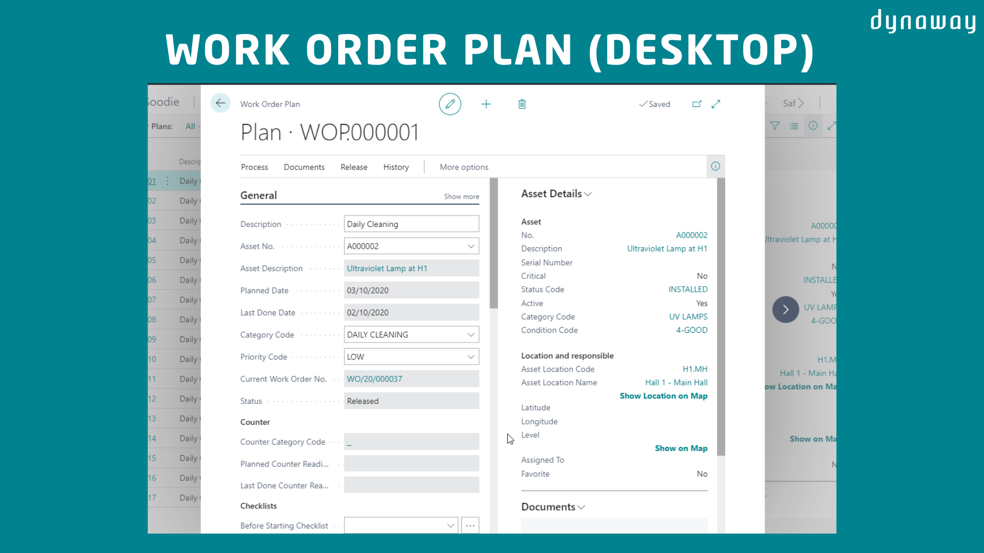 EAM for Business Central