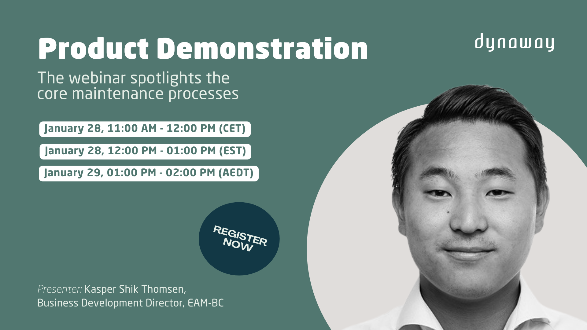 Product Demonstration: Dynaway EAM inside Business Central January 2025